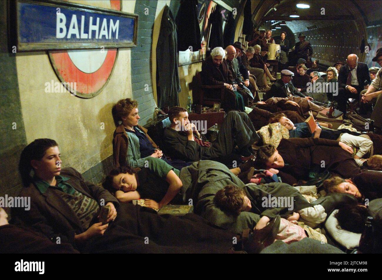 TUBE STATION SCENE, ATONEMENT, 2007 Stock Photo - Alamy