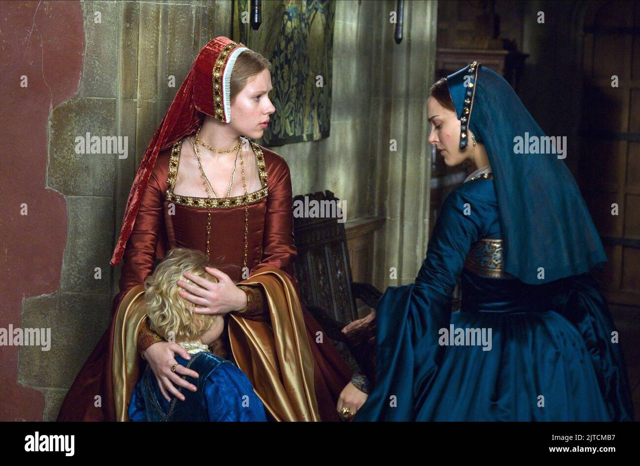 SCARLETT JOHANSSON, NATALIE PORTMAN, THE OTHER BOLEYN GIRL, 2007 Stock ...