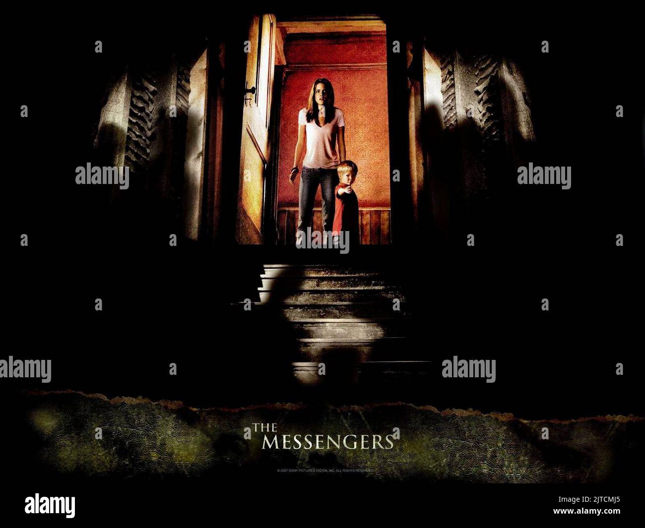 KRISTEN STEWART POSTER, THE MESSENGERS, 2007 Stock Photo - Alamy