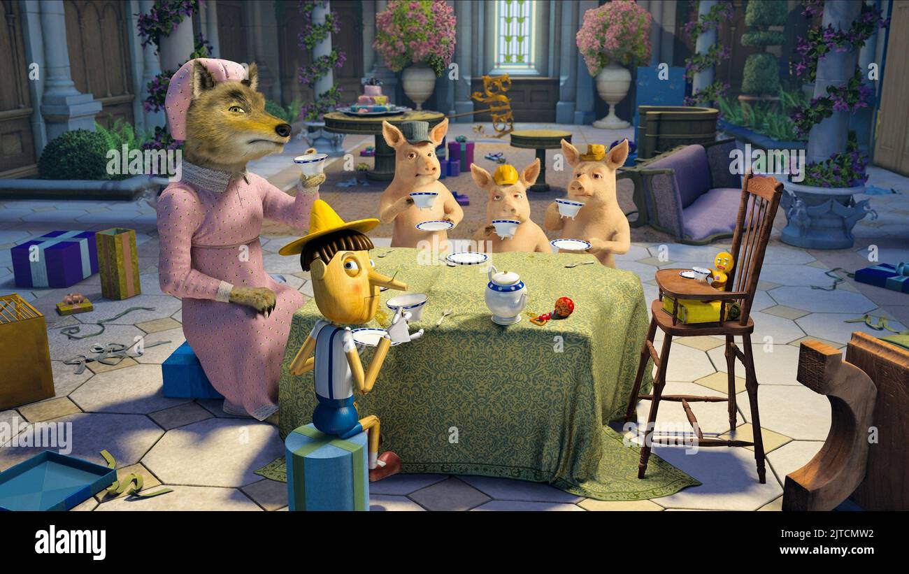 BIG BAD WOLF, PINOCCHIO, THREE LITTLE PIGS, GINGERBREAD MAN, SHREK THE ...