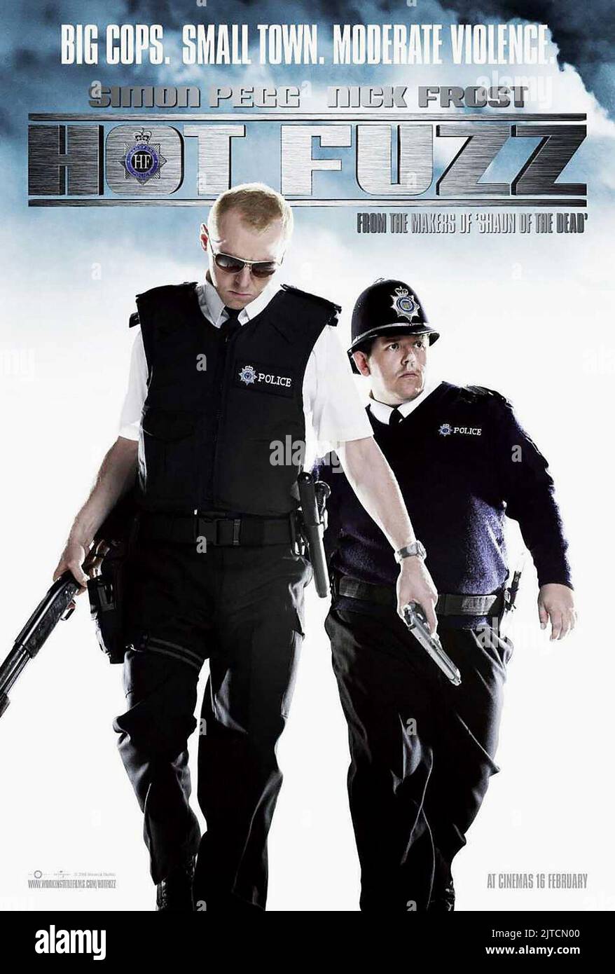 Hot Fuzz Poster Hi res Stock Photography And Images Alamy