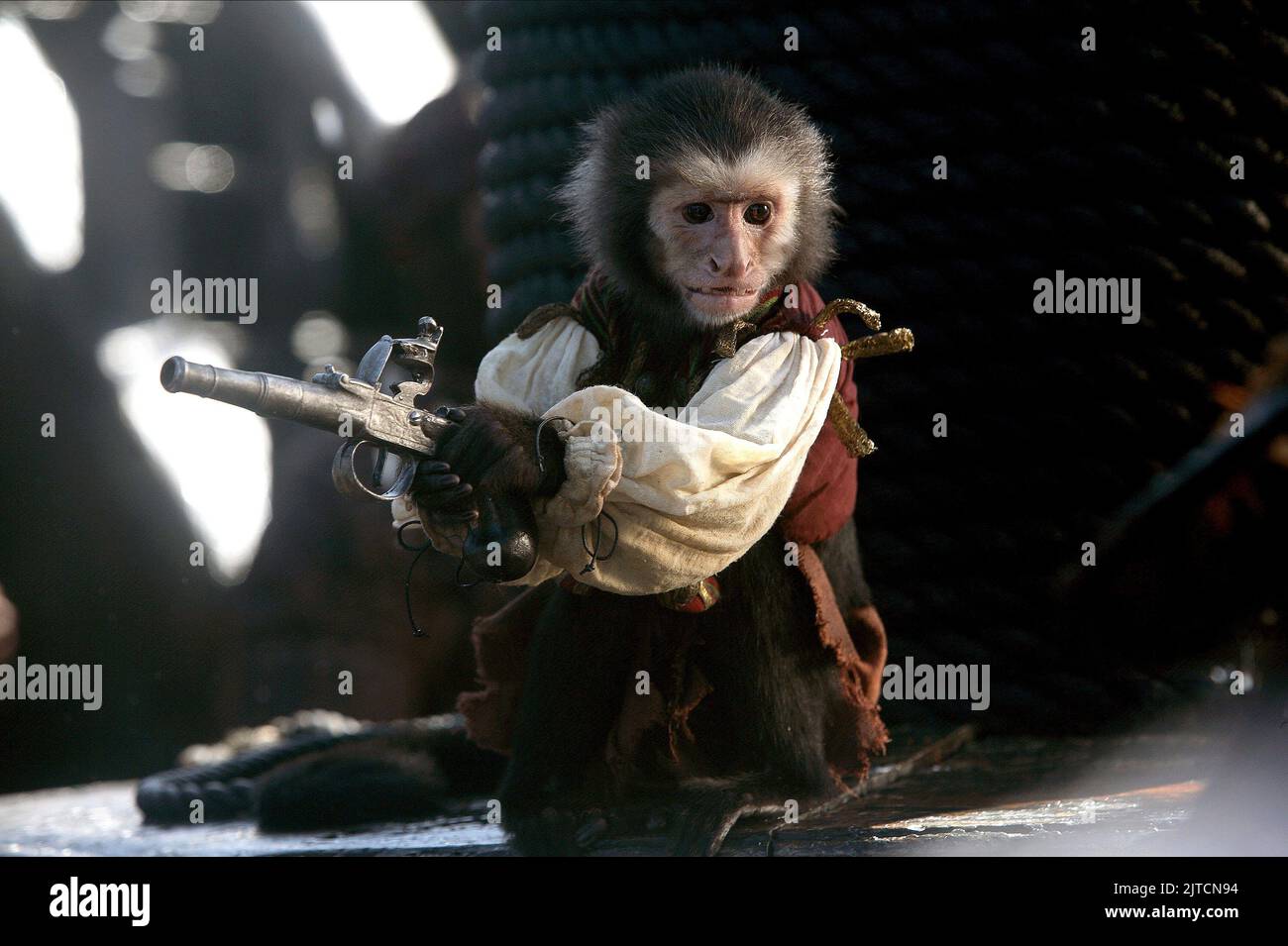Jack monkey pirates caribbean worlds hi-res stock photography and ...