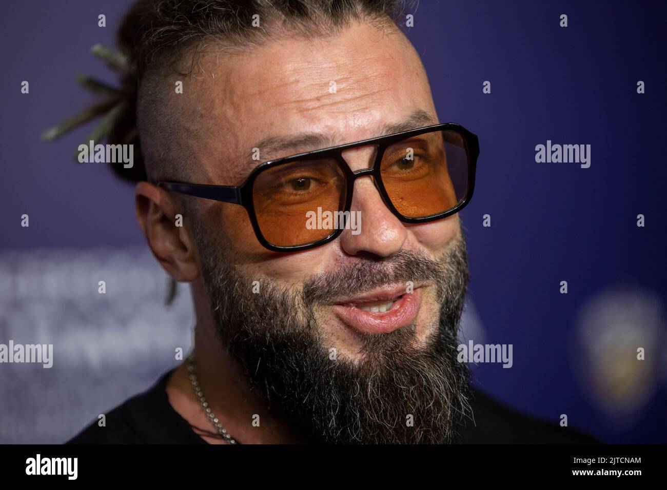 Moscow, Russia. 29th of August, 2022. Singer Burito (Igor Burnyshev ...