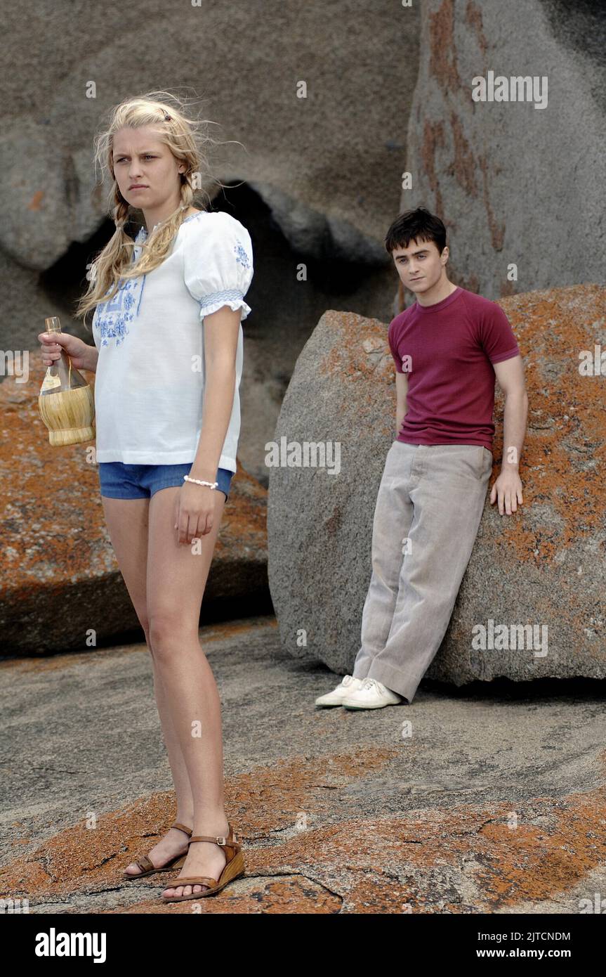 TERESA PALMER, DANIEL RADCLIFFE, DECEMBER BOYS, 2007 Stock Photo - Alamy