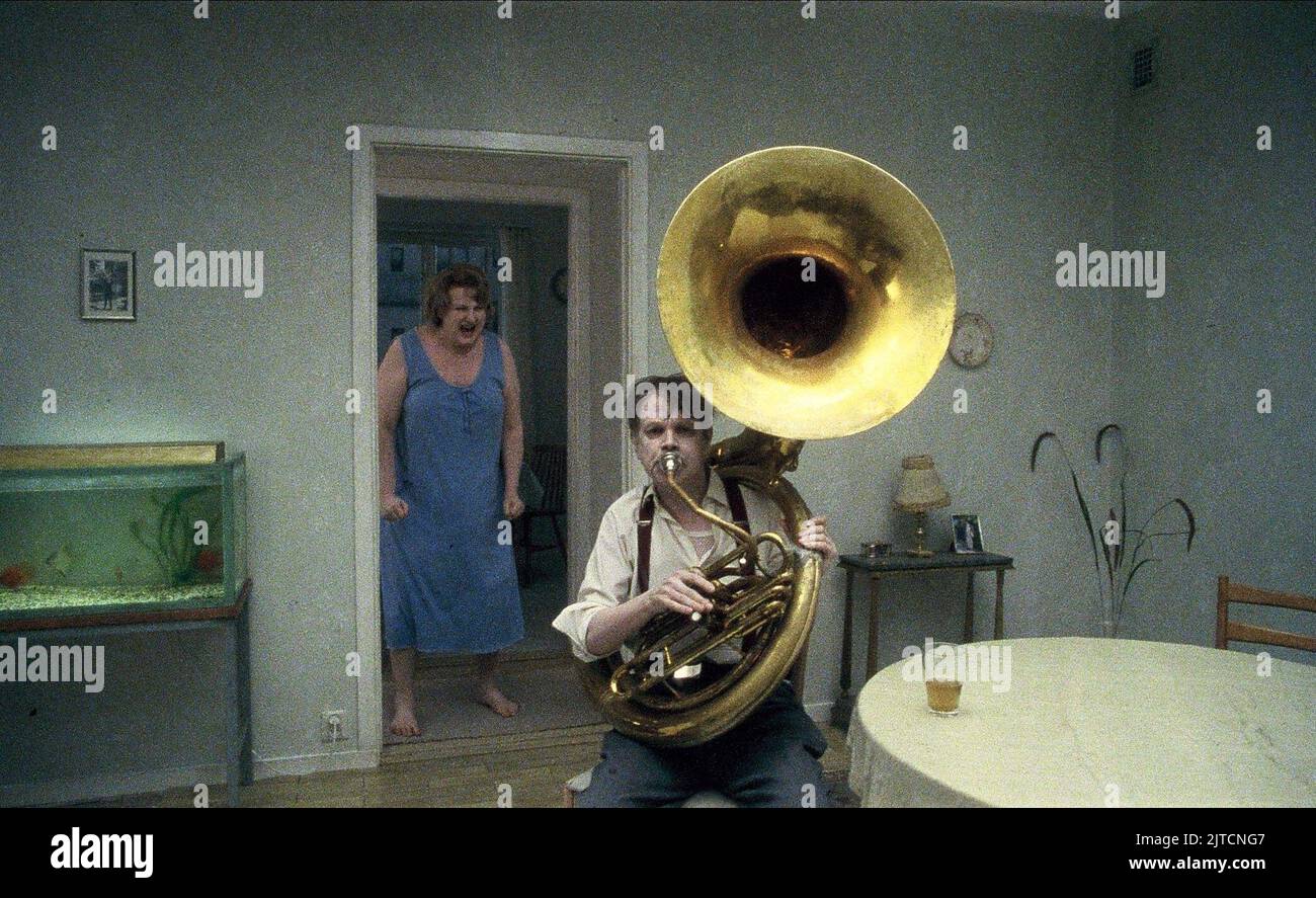 SOUSAPHONE TUBA PLAYER, YOU THE LIVING, 2007 Stock Photo - Alamy
