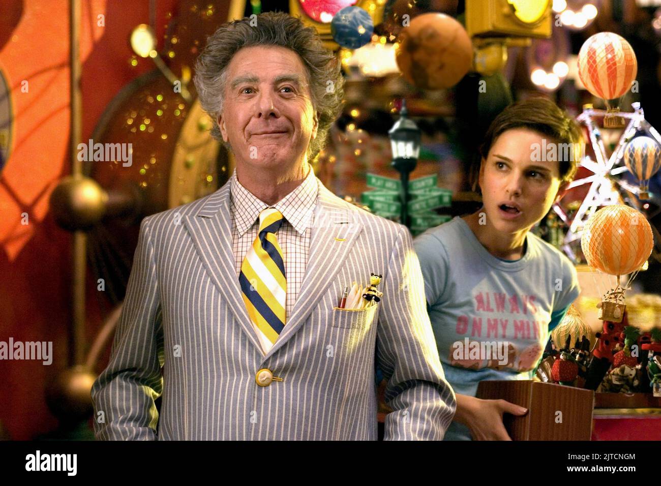 DUSTIN HOFFMAN, NATALIE PORTMAN, MR. MAGORIUM'S WONDER EMPORIUM, 2007 Stock Photo - Alamy