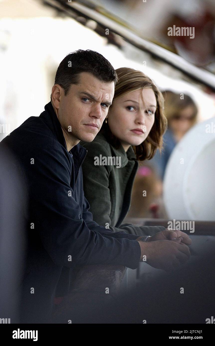 MATT DAMON, JULIA STILES, THE BOURNE ULTIMATUM, 2007 Stock Photo - Alamy
