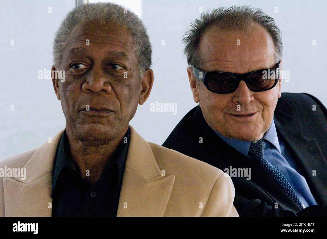 MORGAN FREEMAN, JACK NICHOLSON, THE BUCKET LIST, 2007 Stock Photo - Alamy