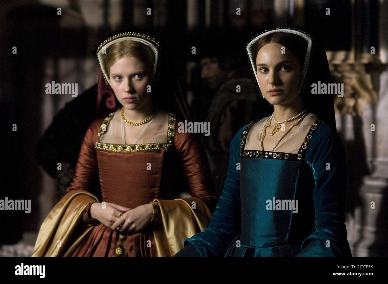 SCARLETT JOHANSSON, NATALIE PORTMAN, THE OTHER BOLEYN GIRL, 2007 Stock ...