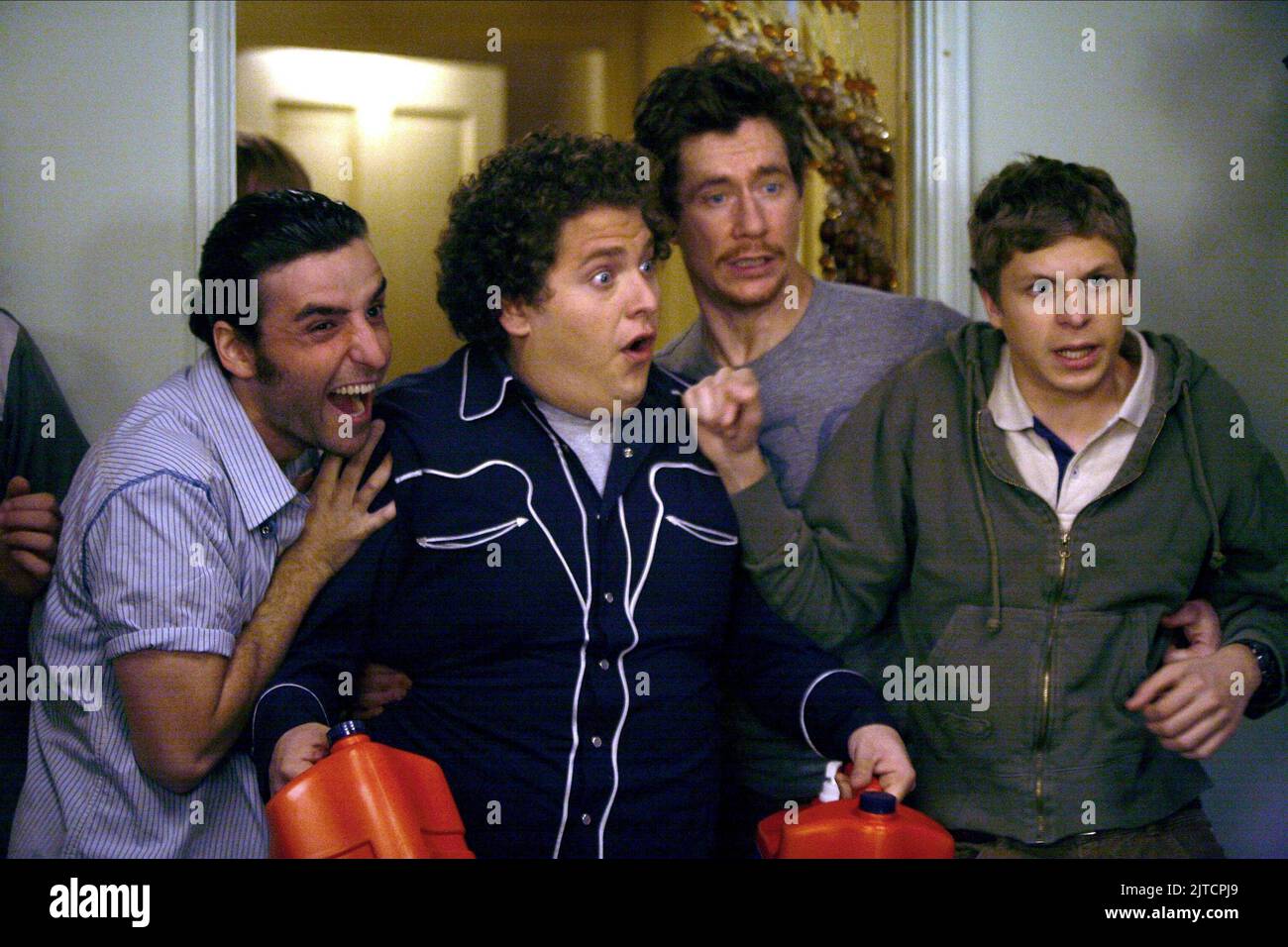 JONAH HILL, MICHAEL CERA, SUPERBAD, 2007 Stock Photo - Alamy