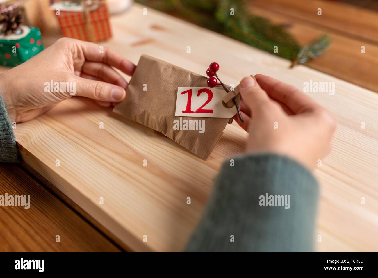 Number twelve package hi-res stock photography and images - Alamy