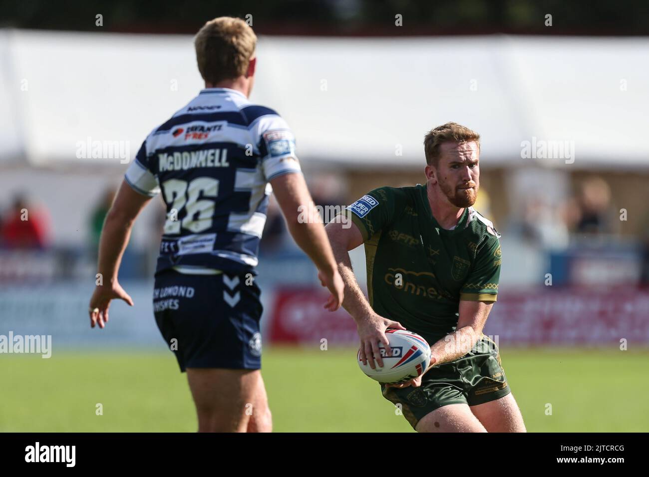 Rowan Milnes #21 of Hull KR in action during the game Stock Photo - Alamy
