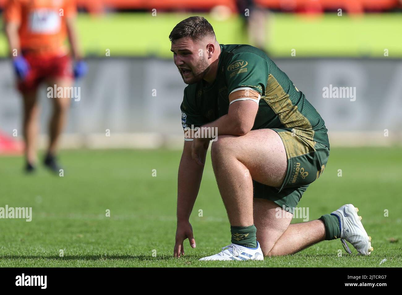Zach Fishwick #34 of Hull KR during the game Stock Photo - Alamy