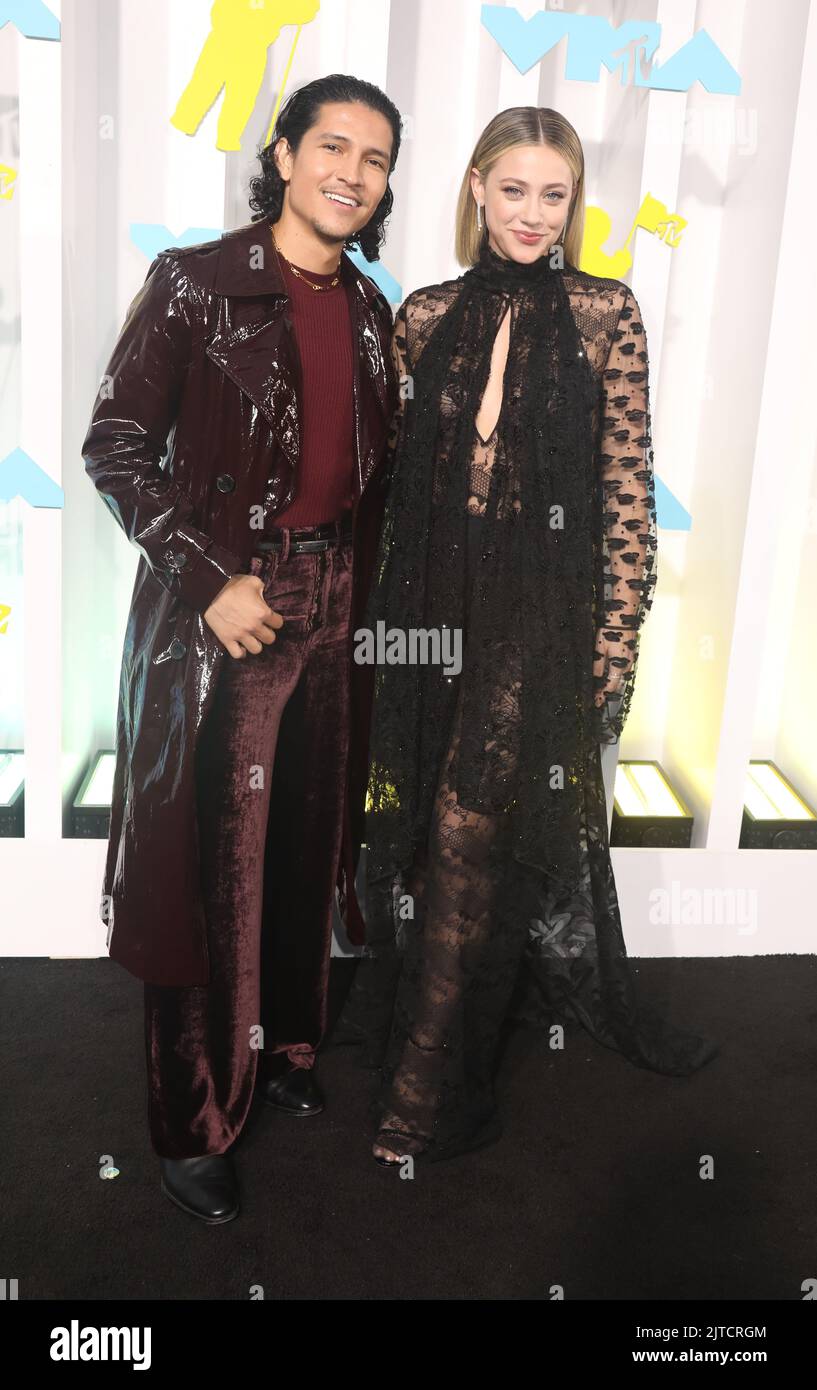 August 28, 2022, Newark, New York, USA: DANNY RAMIREZ and actress LILI ...