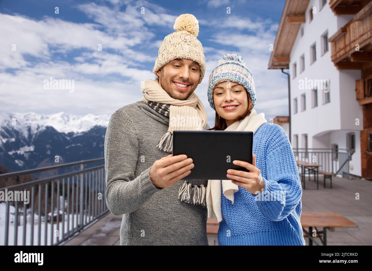 Winter ski resort application hi-res stock photography and images - Alamy