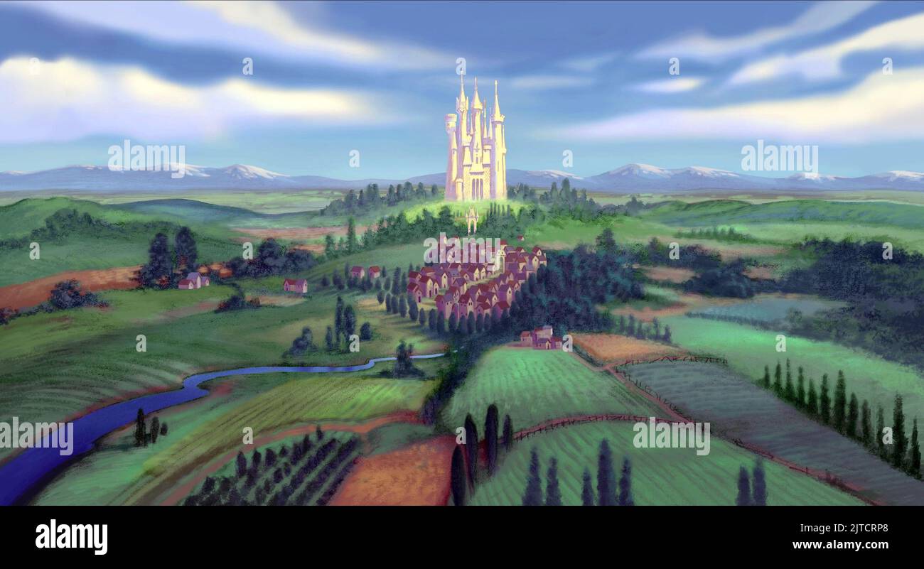 CASTLE SCENE, CINDERELLA 3: A TWIST IN TIME, 2007 Stock Photo - Alamy