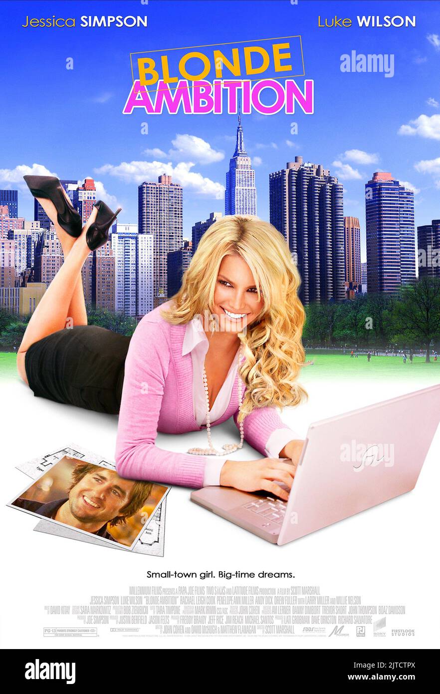 Blonde movie poster hi-res stock photography and images - Alamy