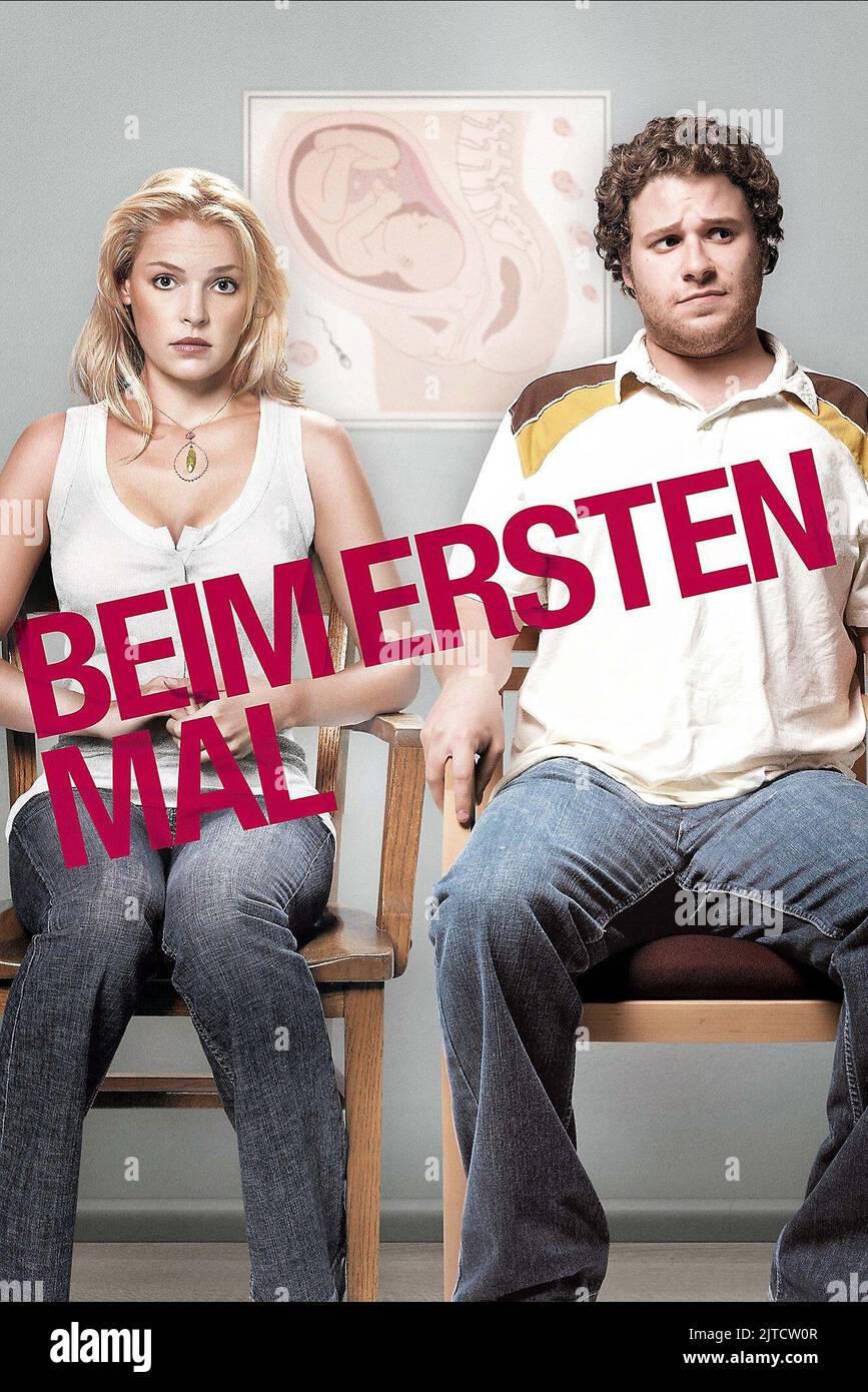 KATHERINE HEIGL, SETH ROGEN POSTER, KNOCKED UP, 2007 Stock Photo - Alamy