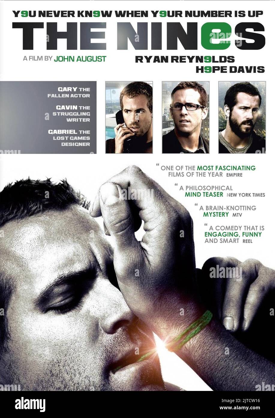 RYAN REYNOLDS POSTER, THE NINES, 2007 Stock Photo - Alamy