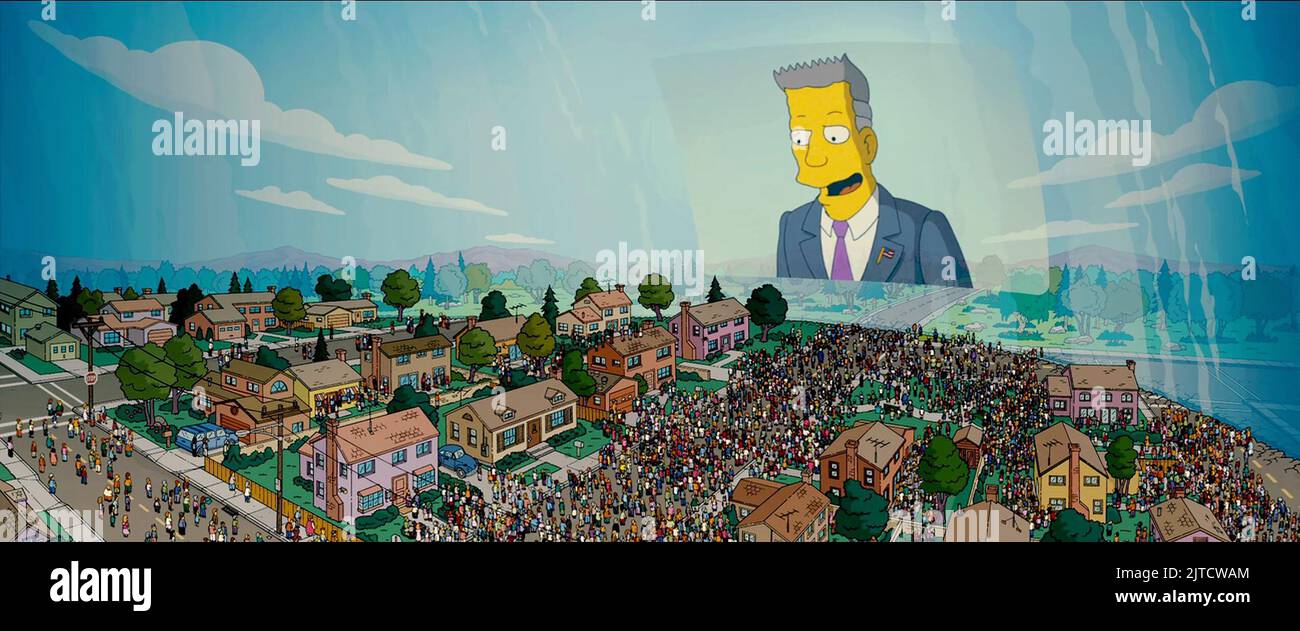RUSS CARGILL, THE SIMPSONS MOVIE, 2007 Stock Photo - Alamy