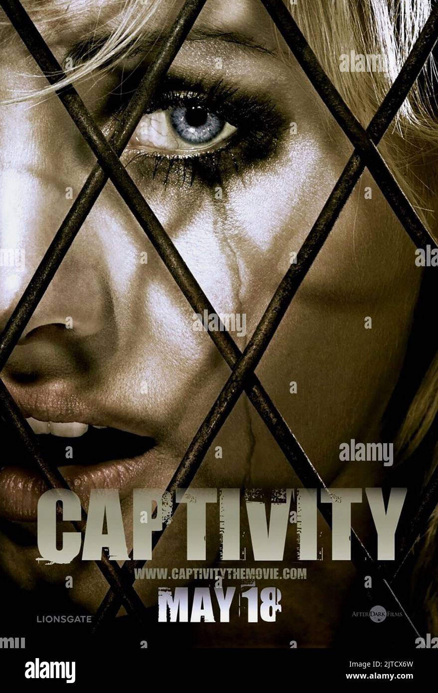 ELISHA CUTHBERT POSTER, CAPTIVITY, 2007 Stock Photo - Alamy