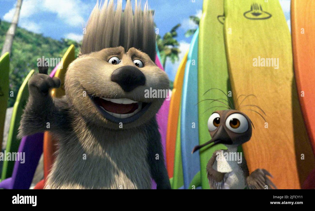 REGGIE, MIKEY, SURF'S UP, 2007 Stock Photo - Alamy