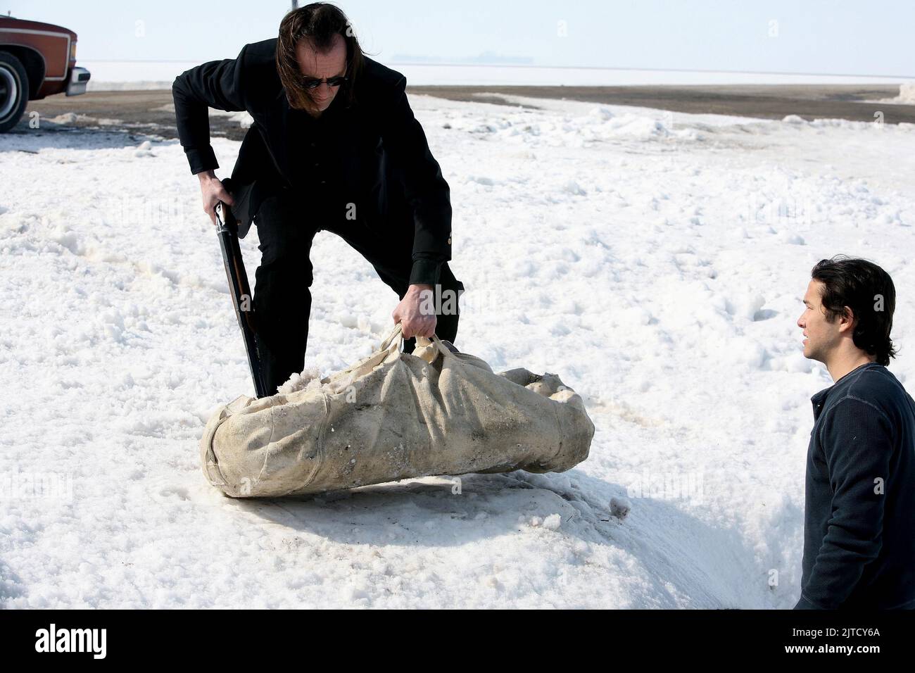 GREG DUNHAM, JOSEPH GORDON-LEVITT, THE LOOKOUT, 2007 Stock Photo - Alamy