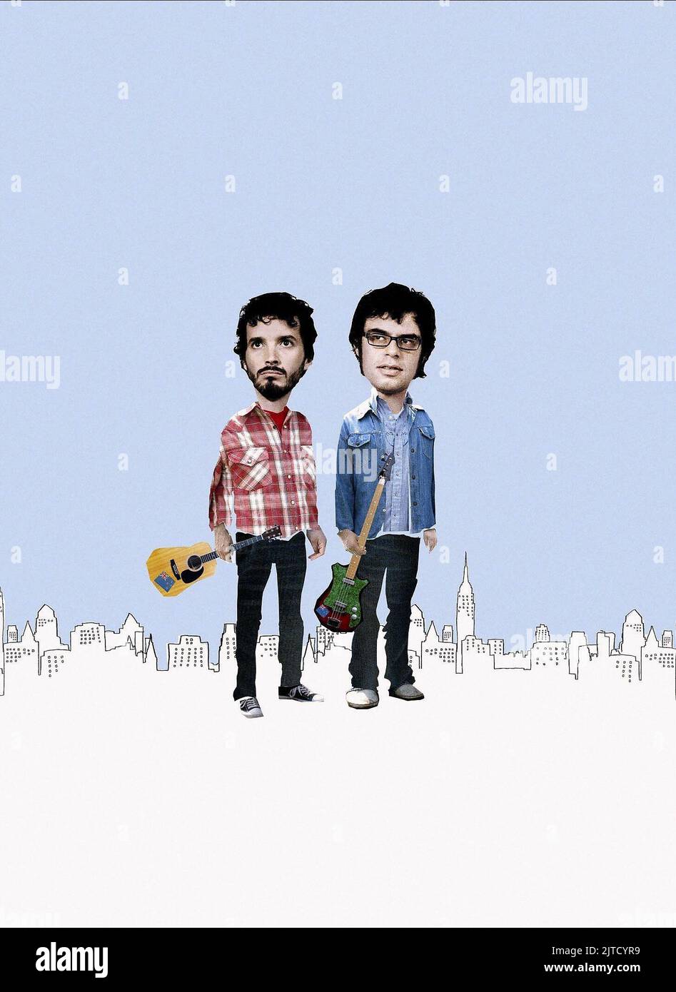 BRET MCKENZIE, JEMAINE CLEMENT, THE FLIGHT OF THE CONCHORDS, 2007 Stock ...