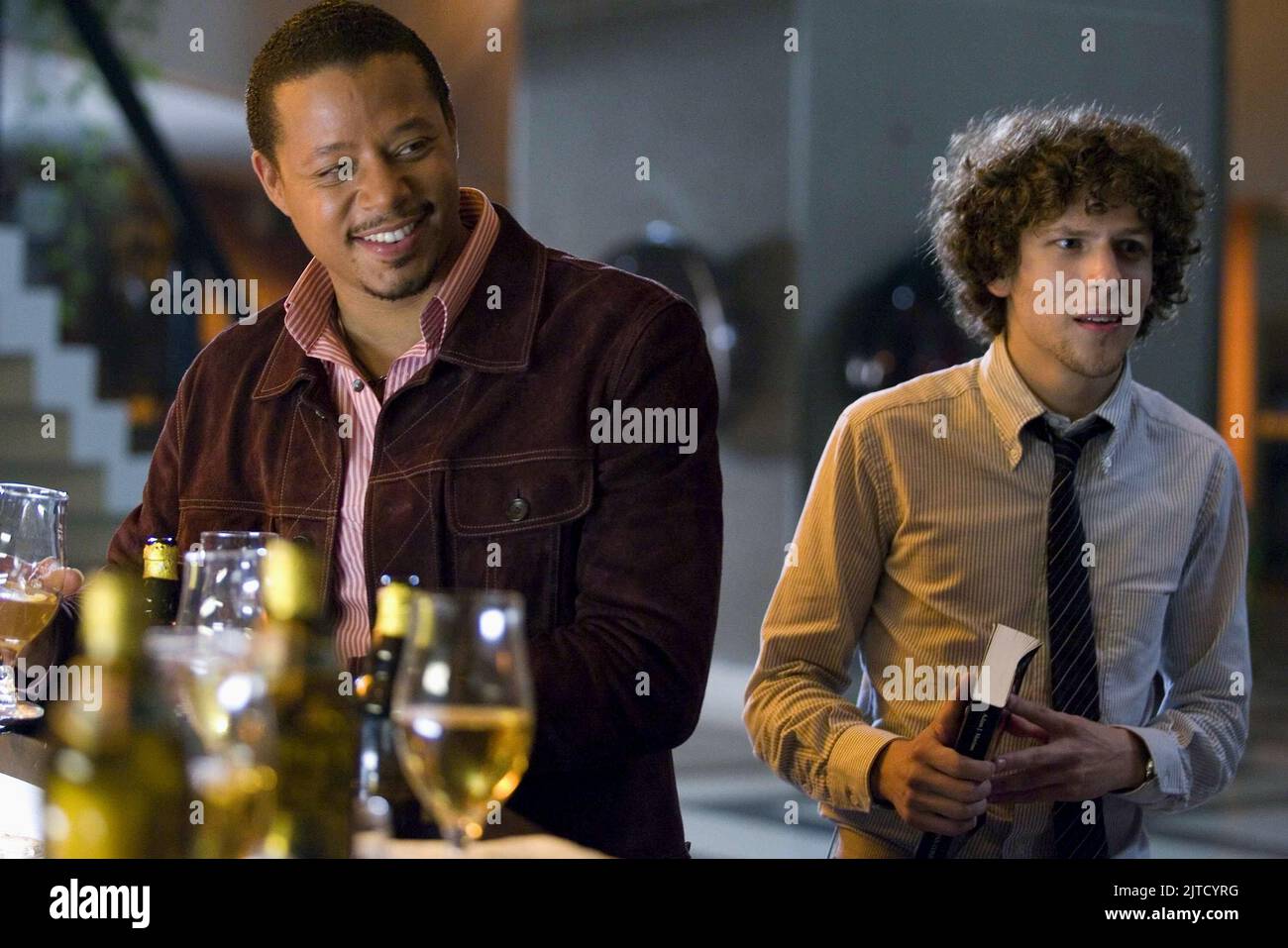 TERRENCE HOWARD, JESSE EISENBERG, THE HUNTING PARTY, 2007 Stock Photo ...