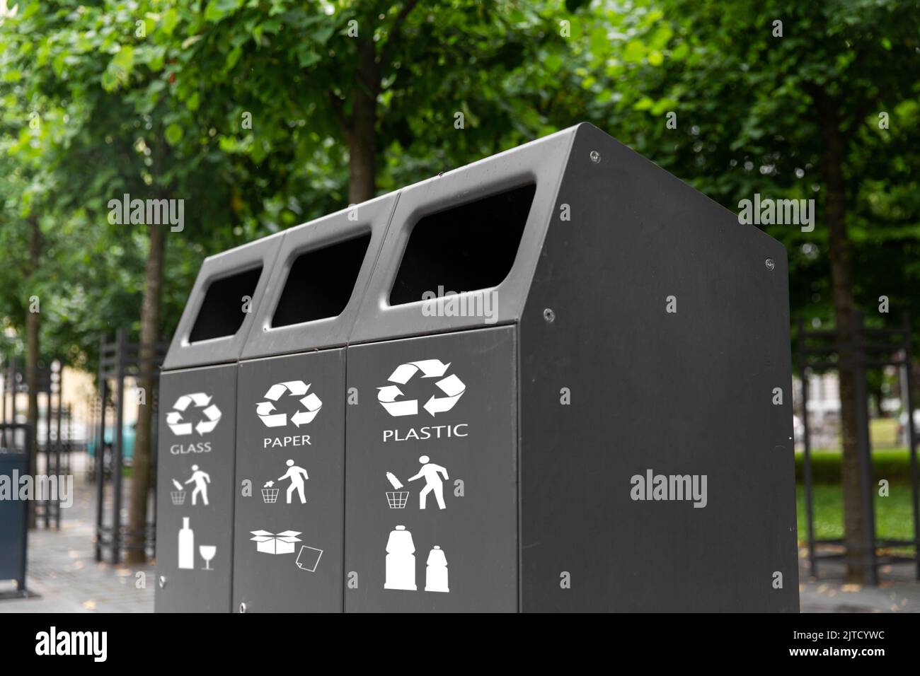 Sustainable trash sorting hi-res stock photography and images - Alamy