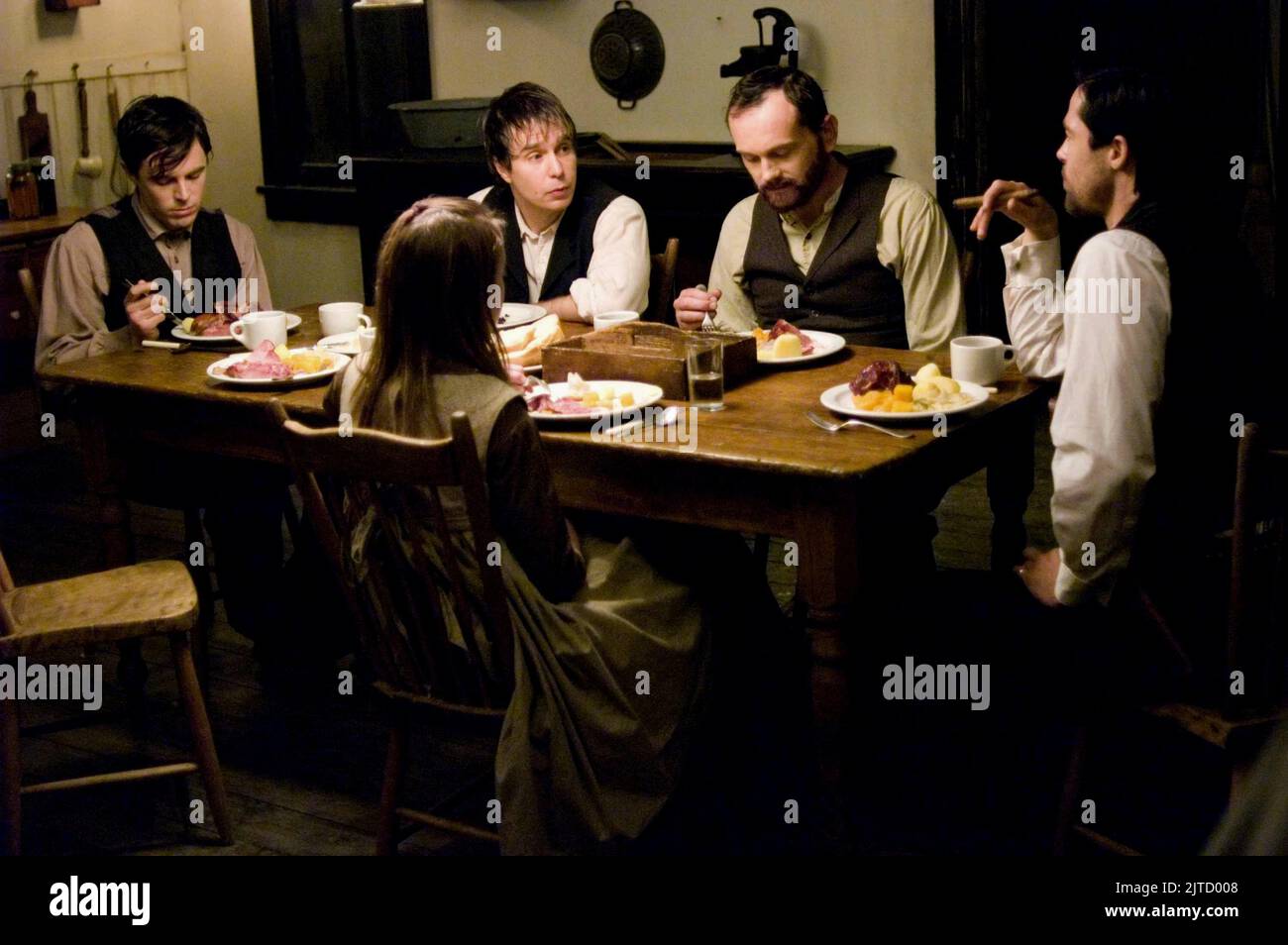 CASEY AFFLECK, SAM ROCKWELL, PAT HEALY, BRAD PITT, THE ASSASSINATION OF ...