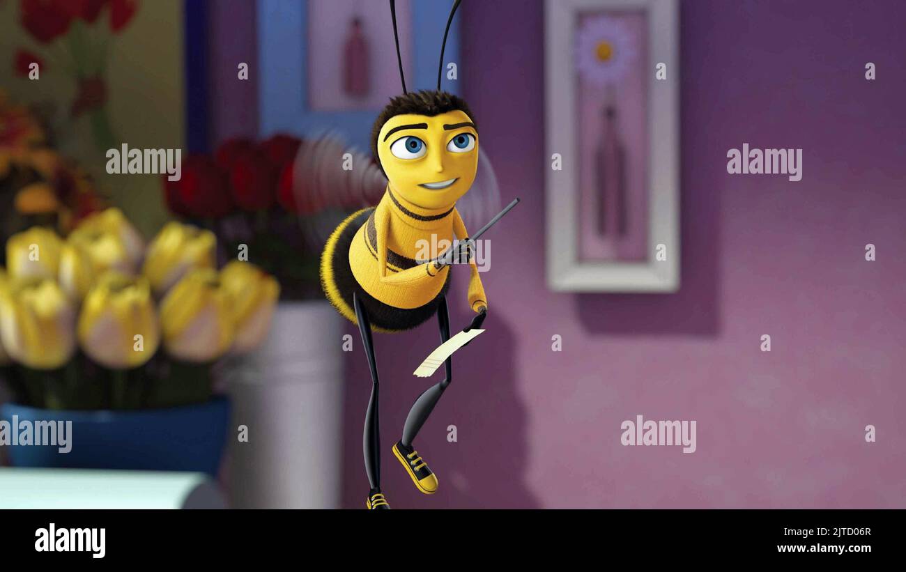 BARRY B. BENSON, BEE MOVIE, 2007 Stock Photo - Alamy