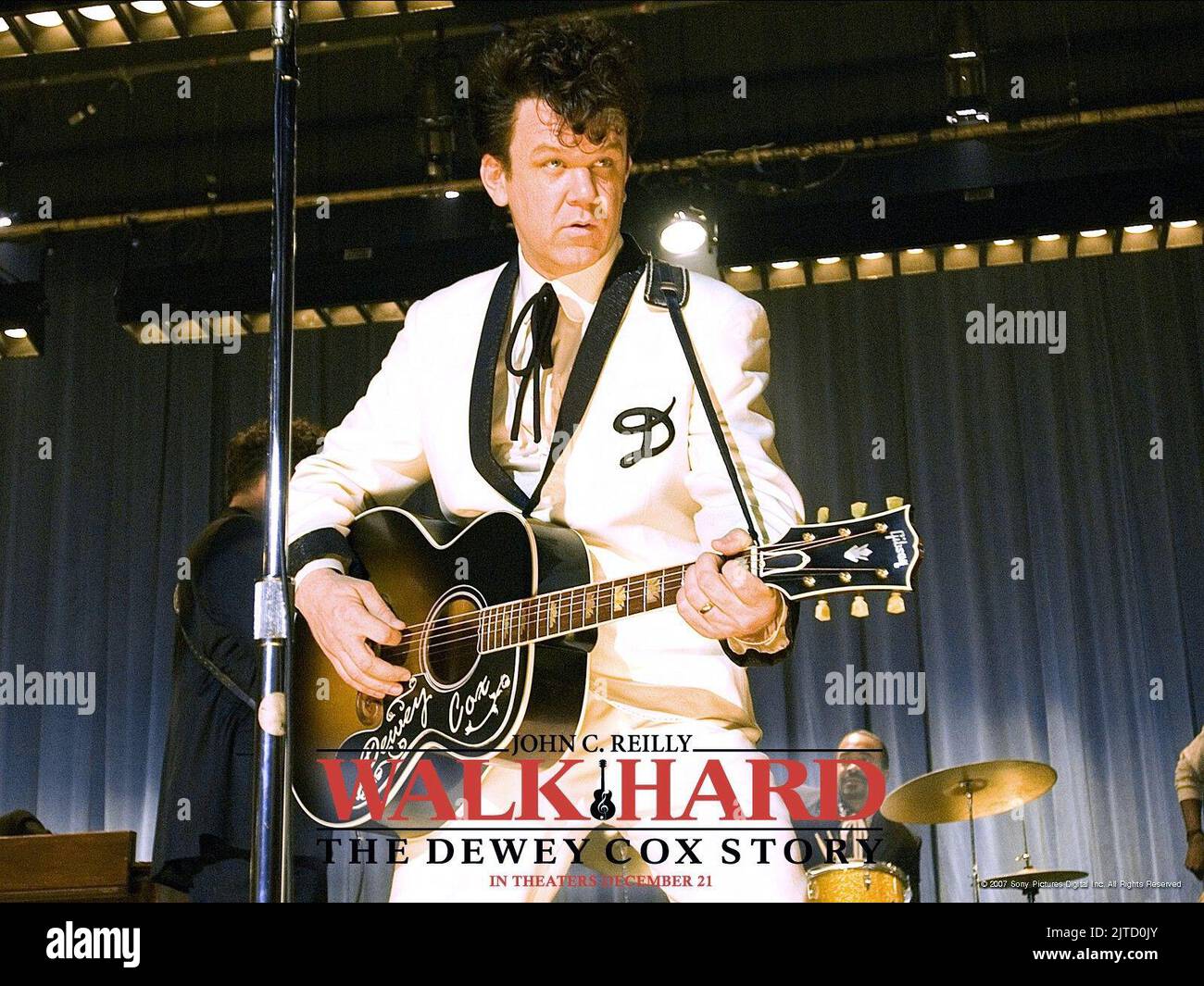 JOHN C. REILLY POSTER, WALK HARD: THE DEWEY COX STORY, 2007 Stock Photo ...