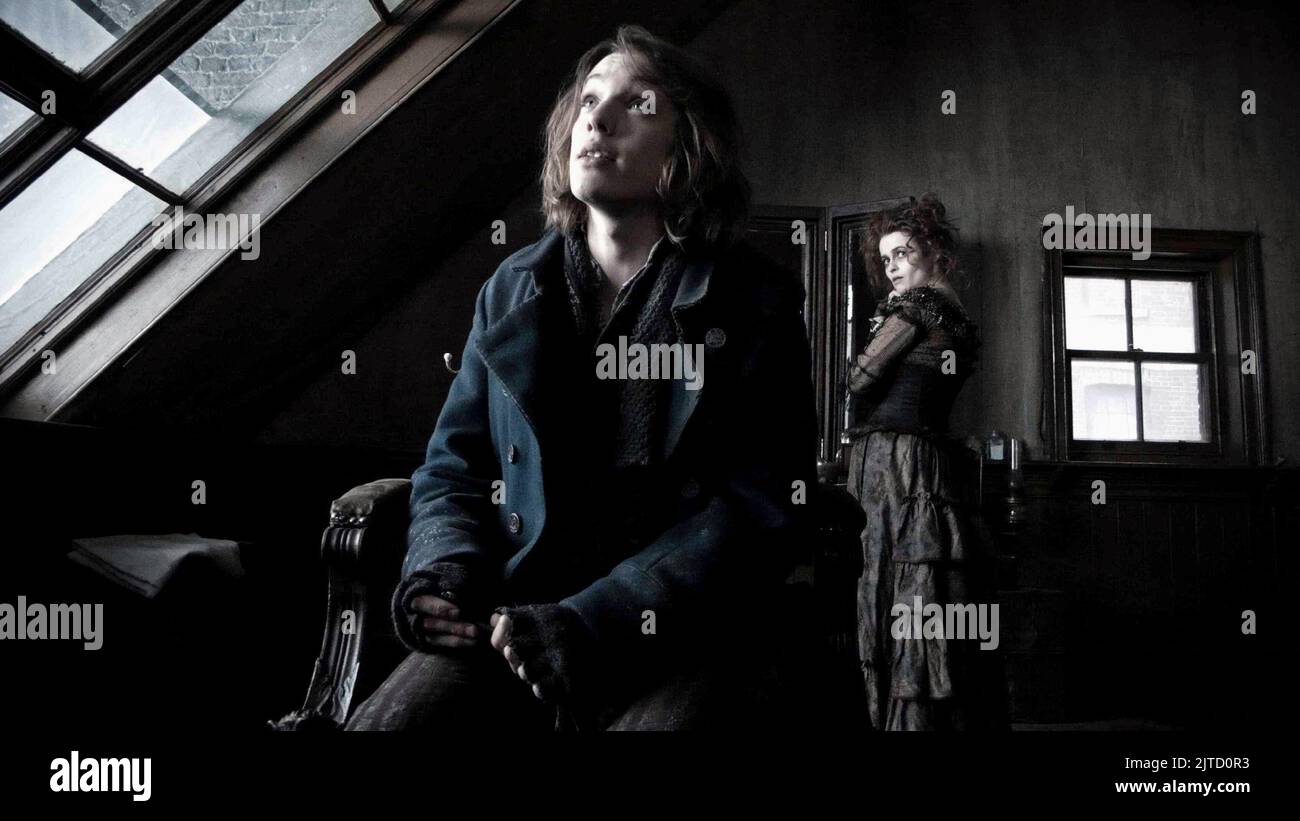 JAMIE CAMPBELL BOWER, HELENA BONHAM CARTER, SWEENEY TODD: THE DEMON ...
