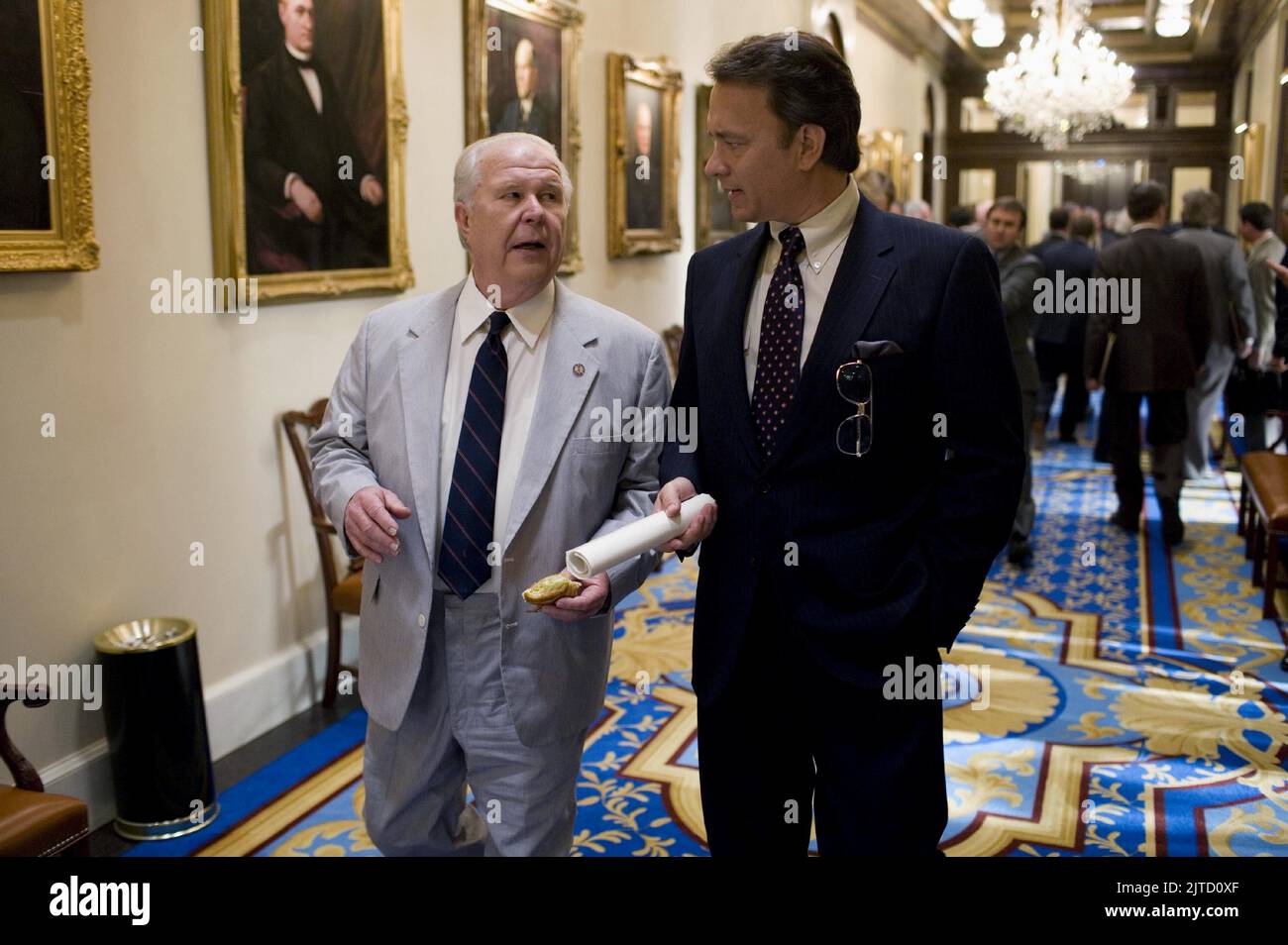 NED BEATTY, TOM HANKS, CHARLIE WILSON'S WAR, 2007 Stock Photo - Alamy
