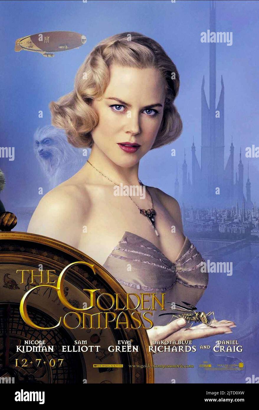 NICOLE KIDMAN POSTER, THE GOLDEN COMPASS, 2007 Stock Photo - Alamy