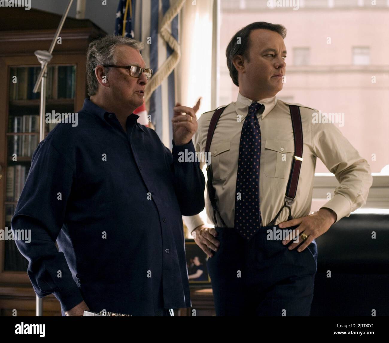 MIKE NICHOLS, TOM HANKS, CHARLIE WILSON'S WAR, 2007 Stock Photo - Alamy