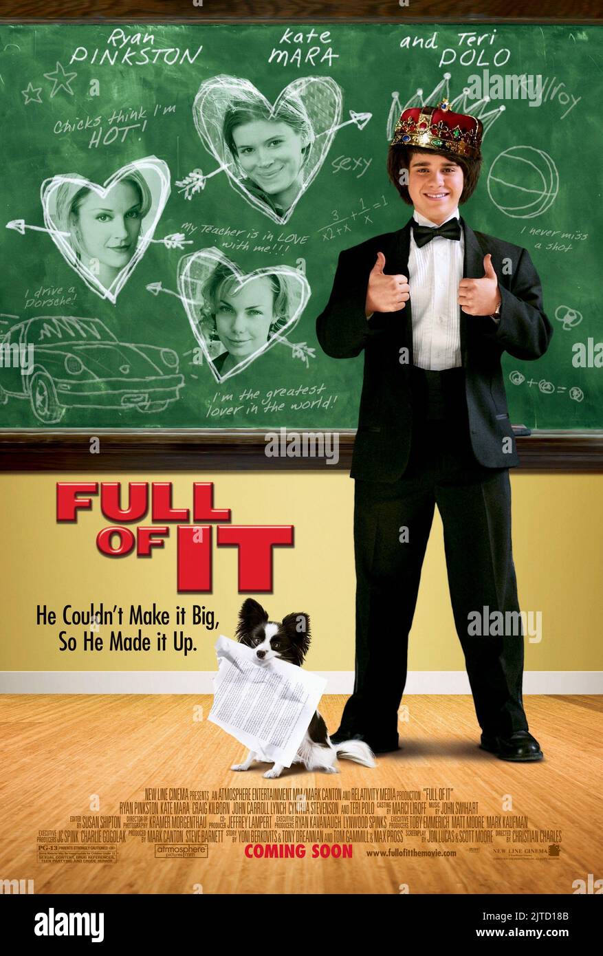 RYAN PINKSTON POSTER, FULL OF IT, 2007 Stock Photo - Alamy