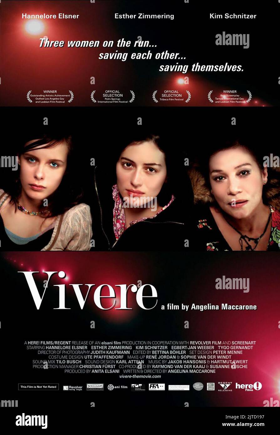 KIM SCHNITZER, ESTHER ZIMMERING, HANNELORE ELSNER POSTER, VIVERE, 2007 ...