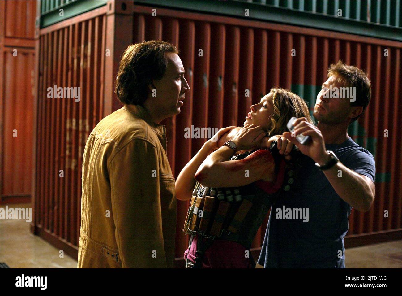 NICOLAS CAGE, JESSICA BIEL, THOMAS KRETSCHMANN, NEXT, 2007 Stock Photo - Alamy