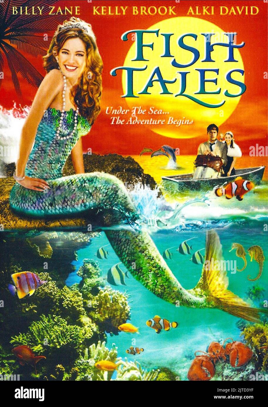 KELLY BROOK POSTER, FISHTALES, 2007 Stock Photo - Alamy