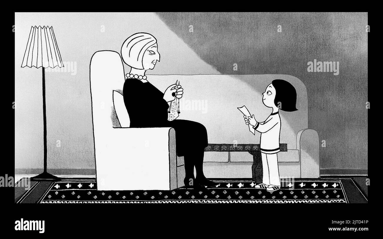 GRANDMOTHER,MARJANE, PERSEPOLIS, 2007 Stock Photo - Alamy