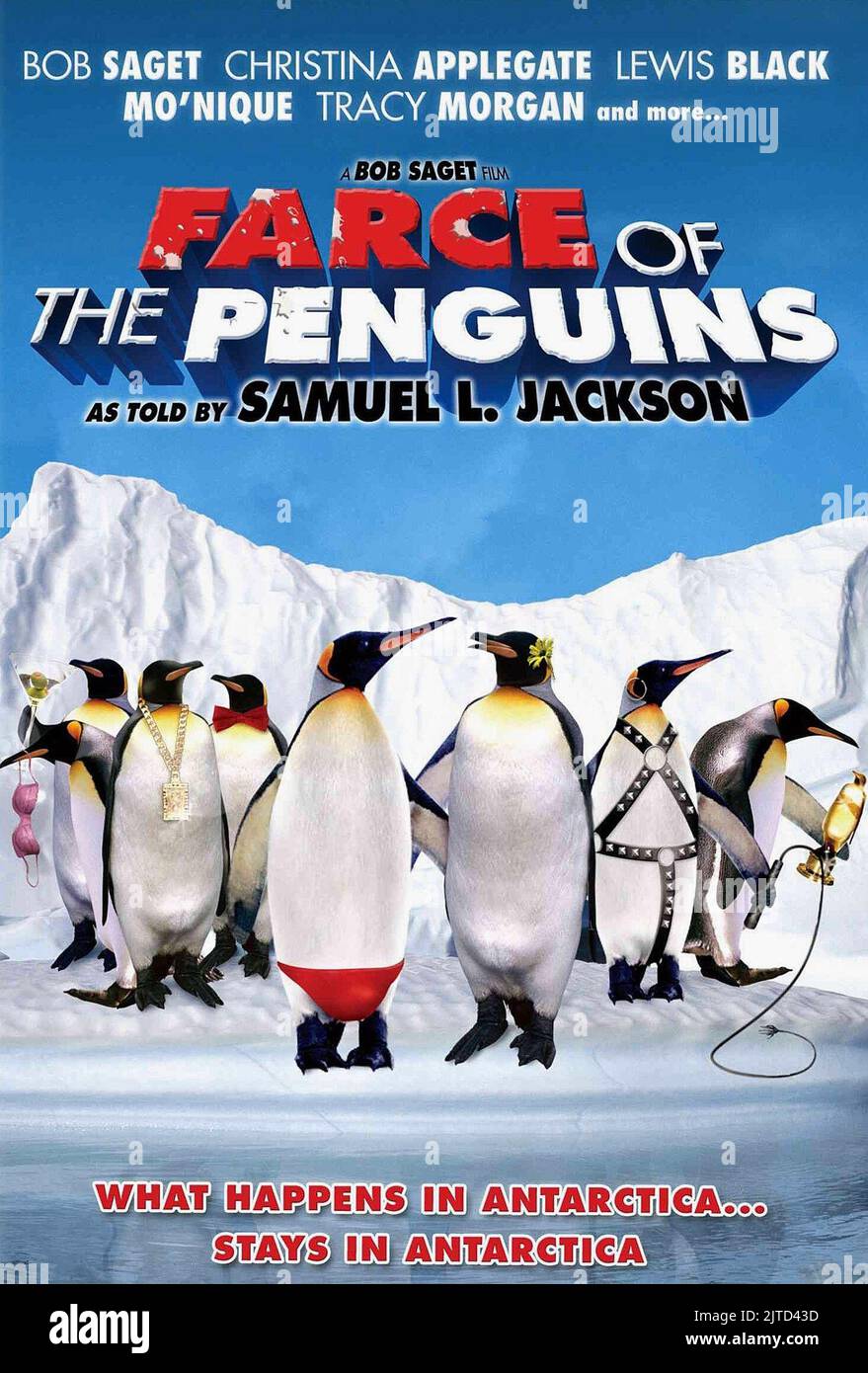 PENGUIN MOVIE POSTER, FARCE OF THE PENGUINS, 2007 Stock Photo - Alamy