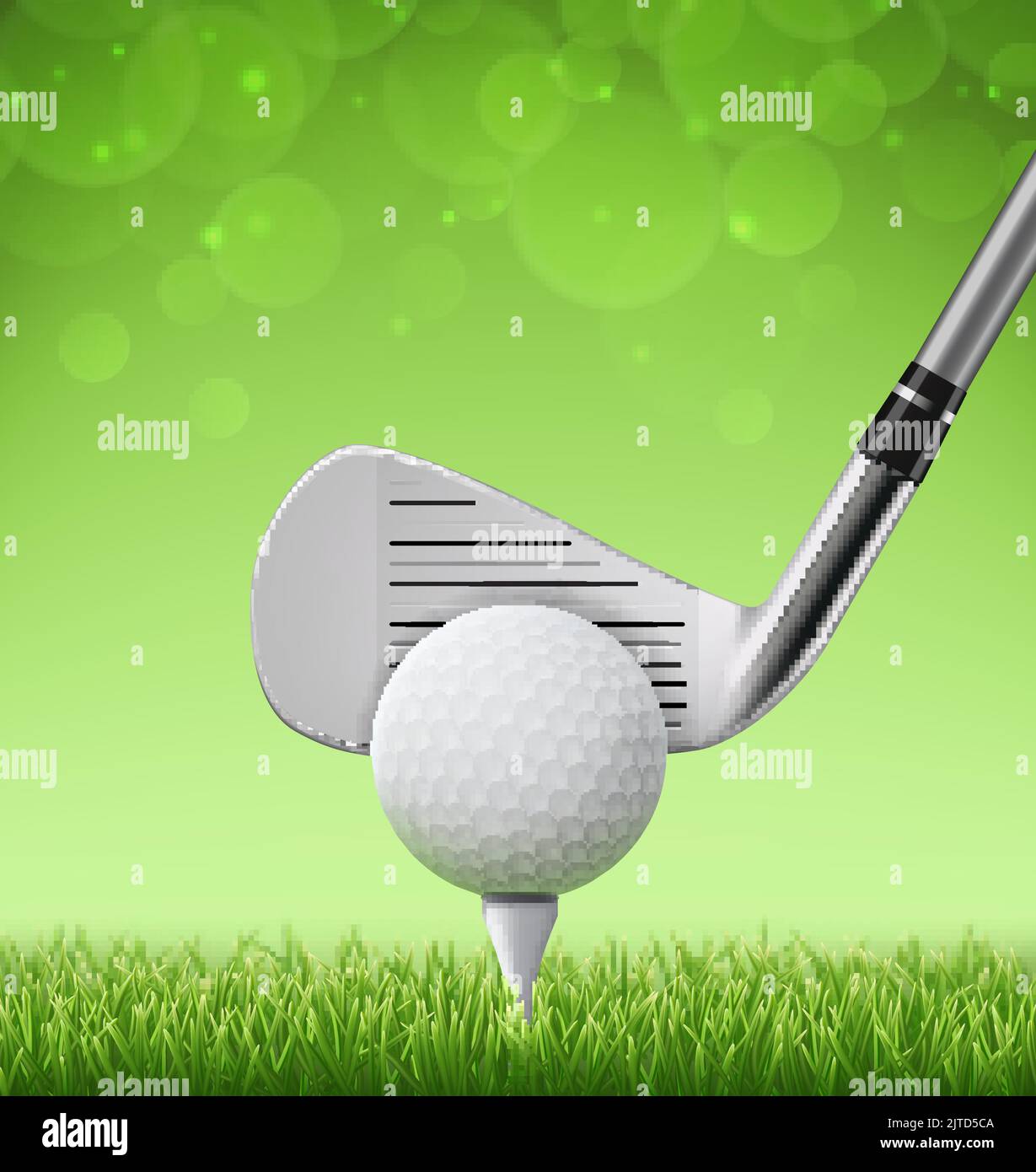 Blur golf Stock Vector Images - Alamy