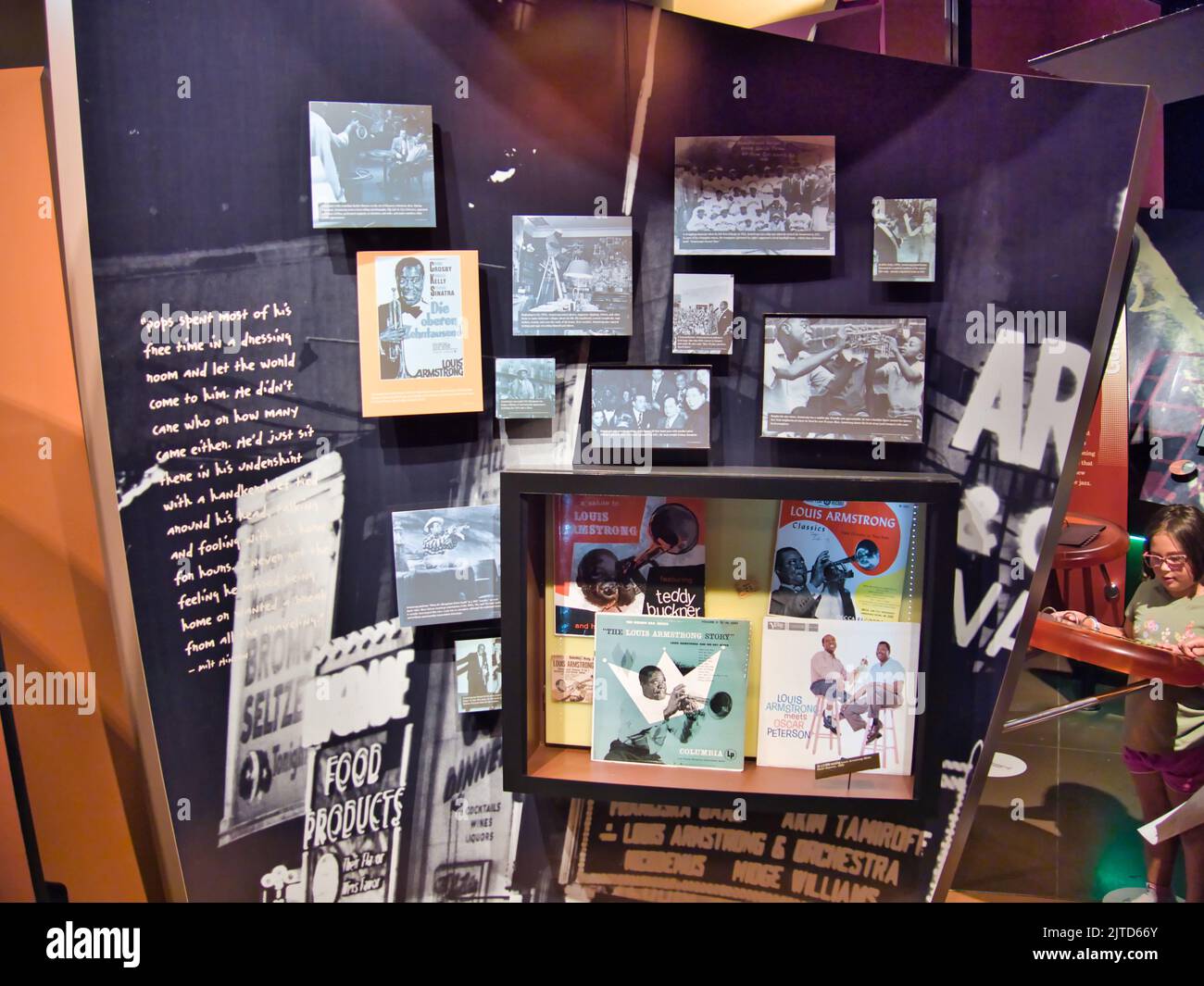 Kansas City, Missouri August 13, 2022 - Kansas City Jazz Museum Louis ...