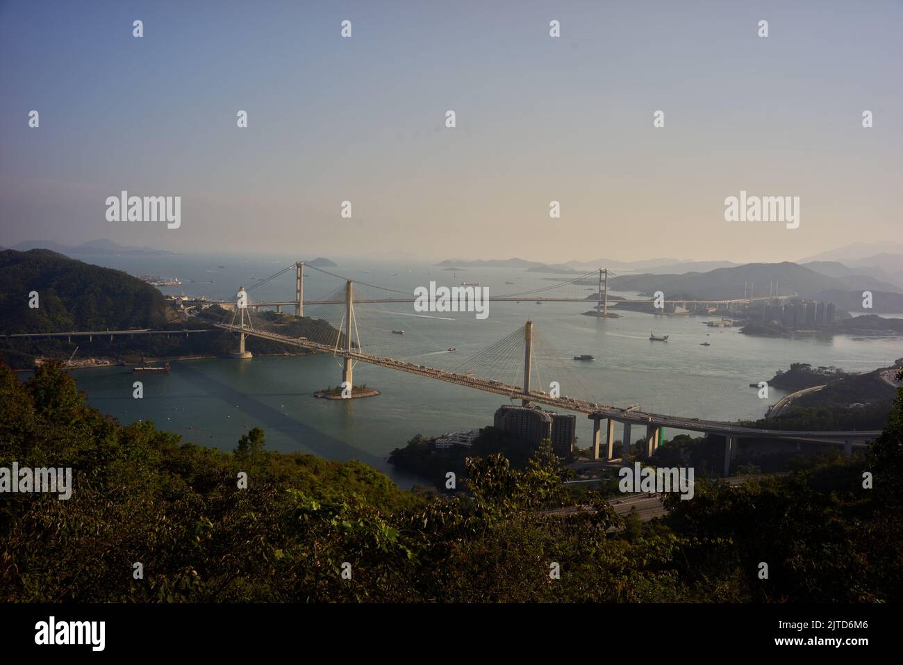 Ting Kau Bridge Stock Photo - Alamy
