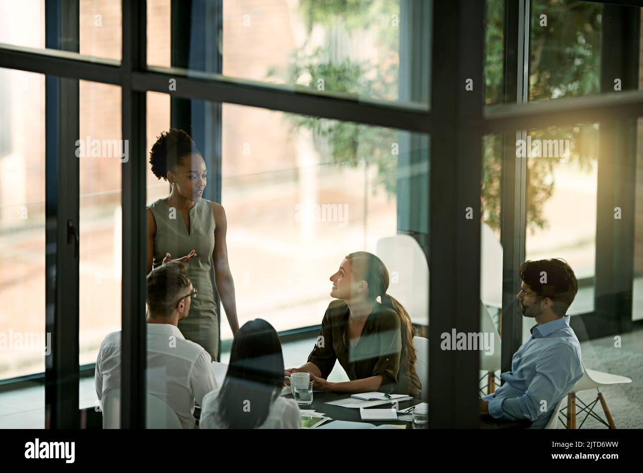 People Confused At A Meeting