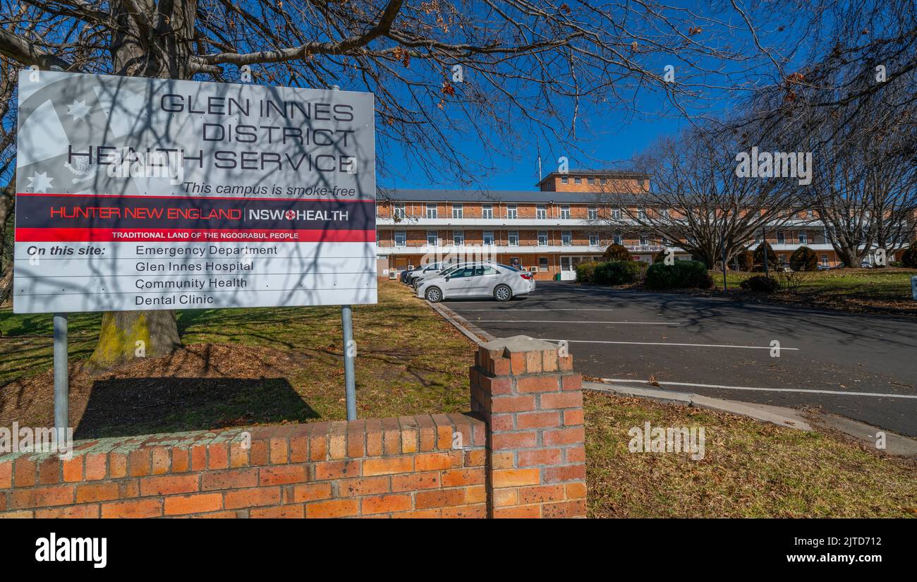 Glen Innes District Hospital is a 28-bed acute facility. The hospital provides a wide range of ...