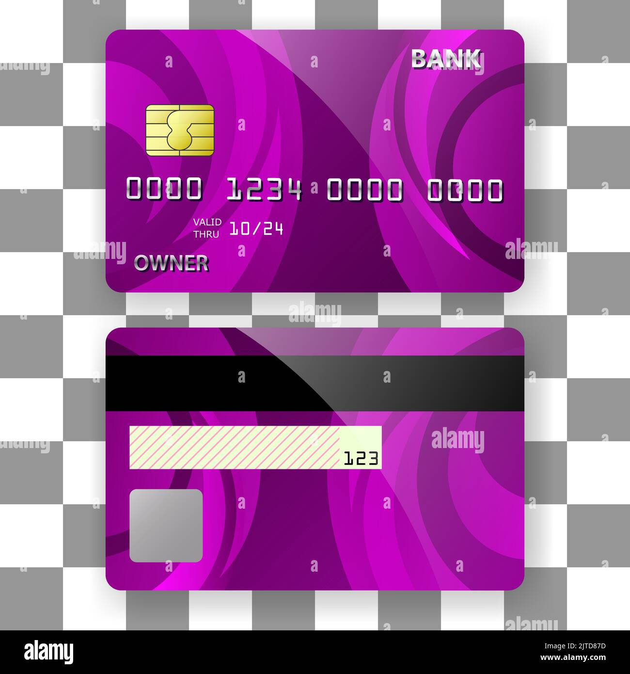 banking card template design background Stock Vector Image & Art - Alamy