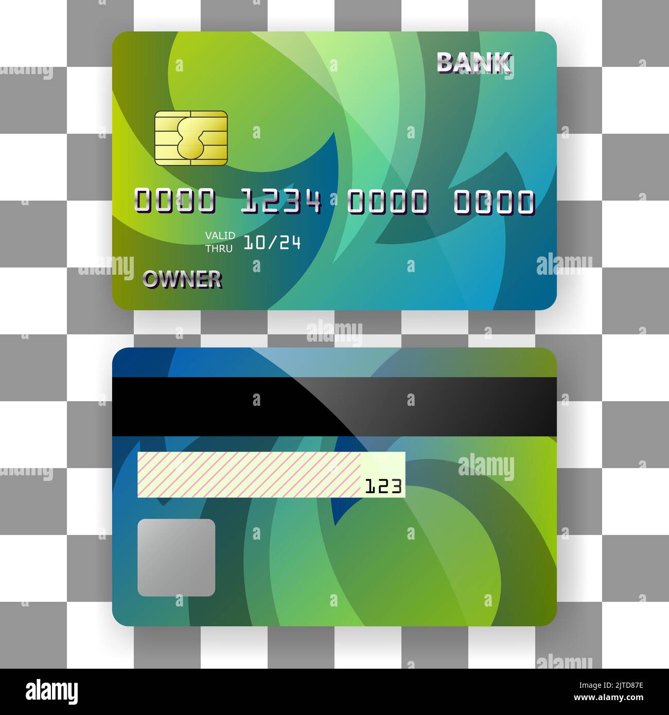 banking card template design background Stock Vector Image & Art - Alamy